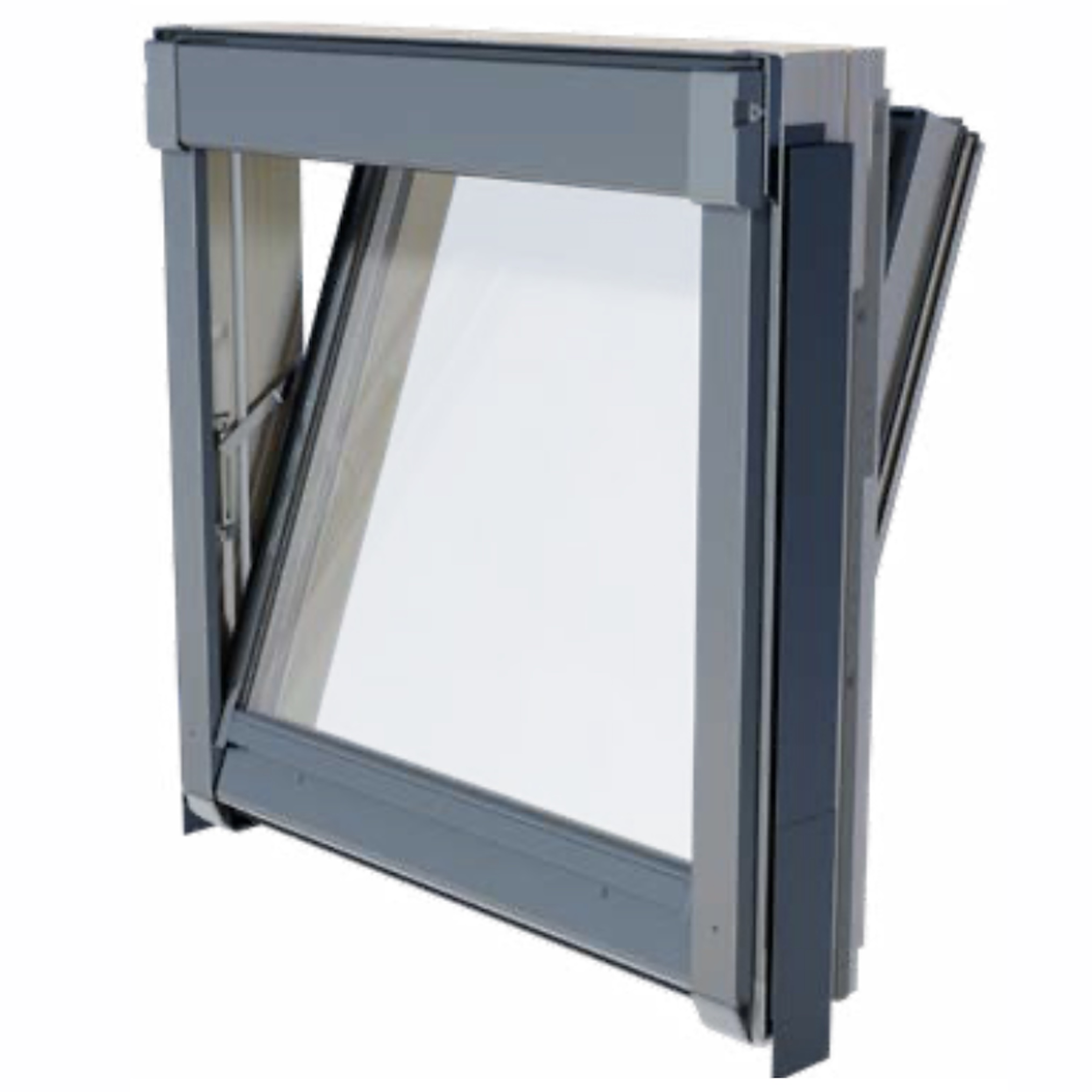 Dachgewerk Fassadenanschlussfenster DKFH Kippfunktion Holz günstig ...