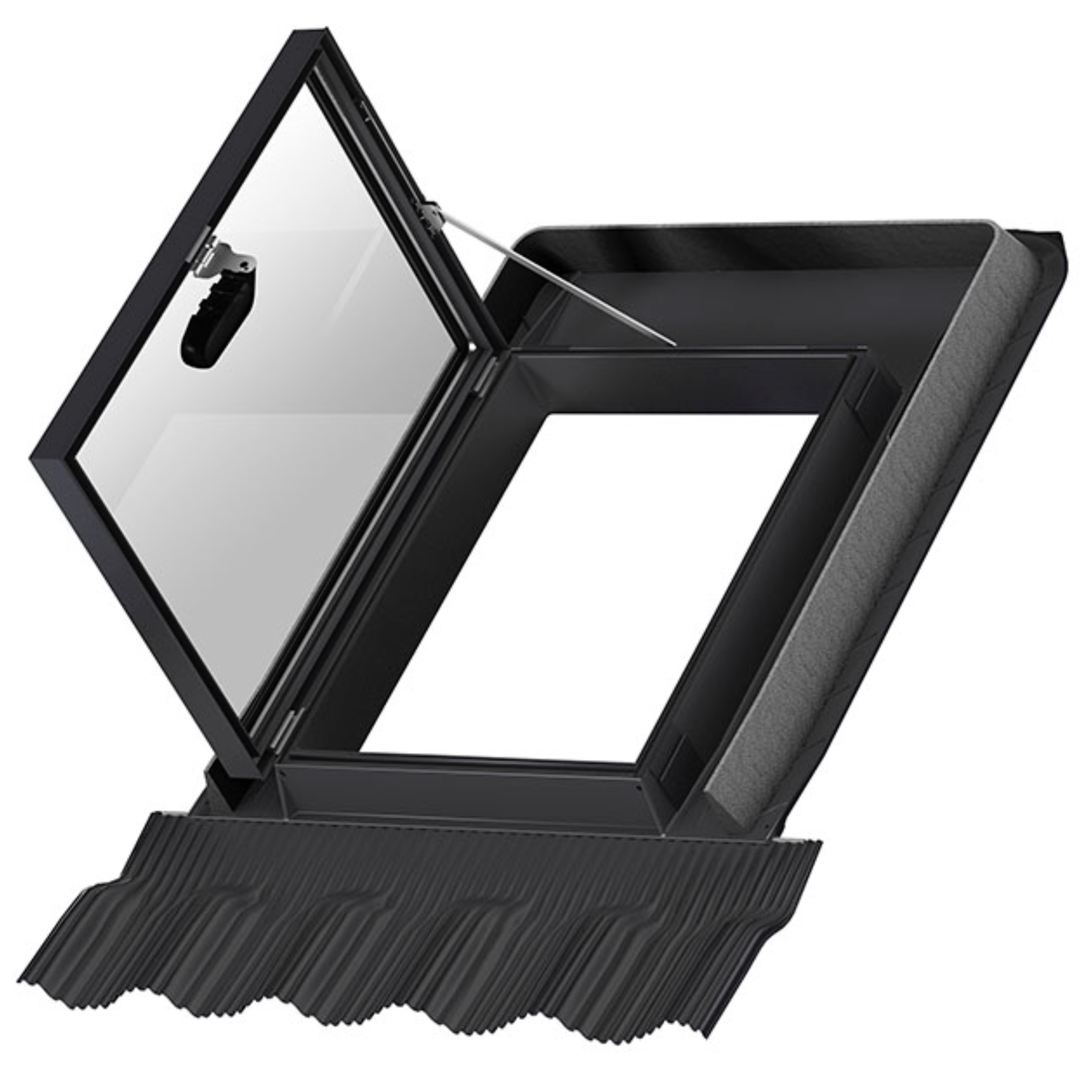 VELUX Dachausstieg GVT 103 0059Z Polyurethan schwarz wärmegedämmt ...