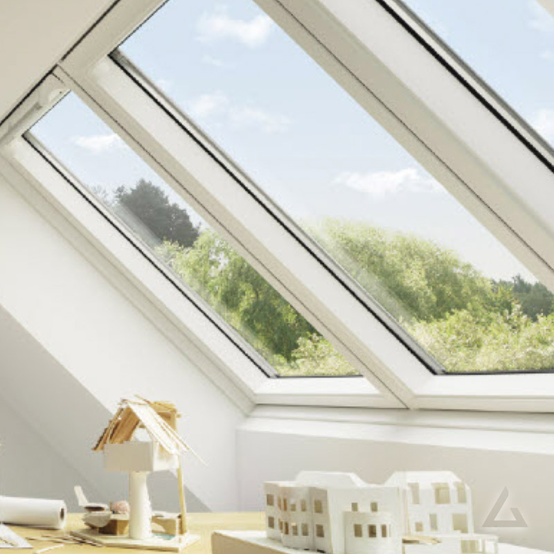 VELUX INTEGRA Elektrofenster GPU SK06 007021 Polyurethan THERMO Alu ...