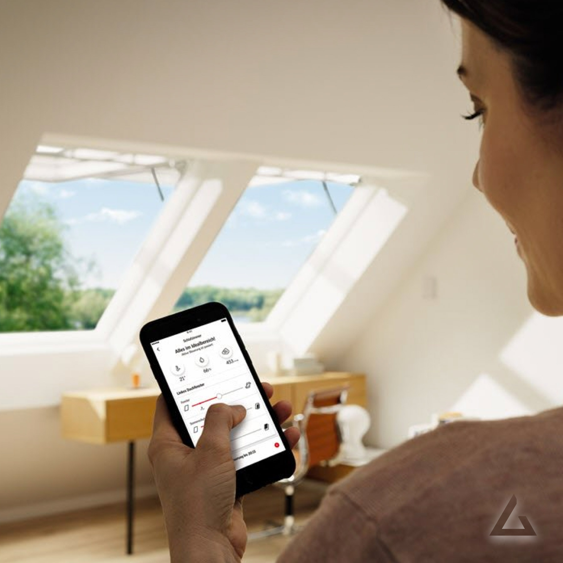 VELUX INTEGRA Elektrofenster GPU SK08 006621 Polyurethan ENERGIE PLUS ...