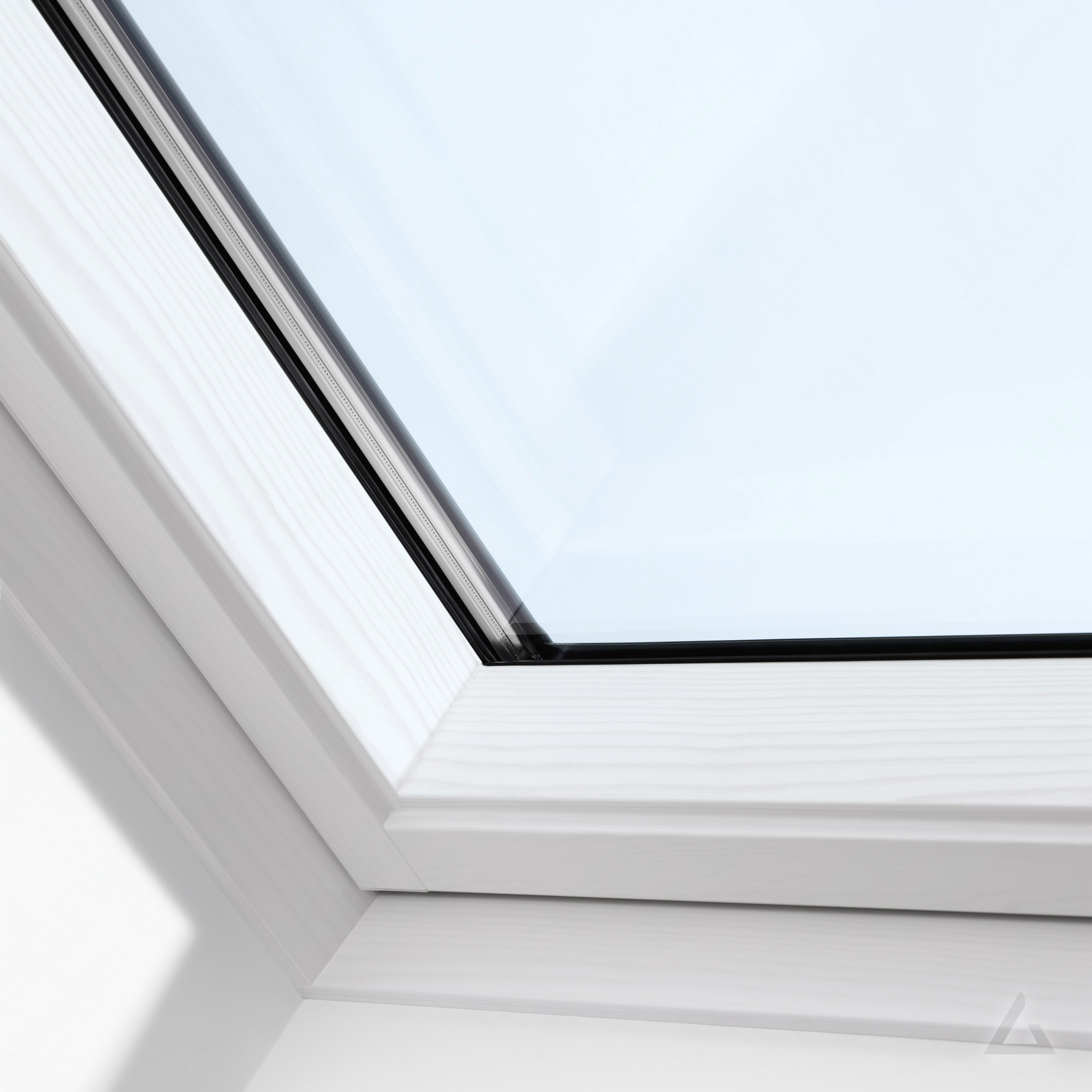 VELUX Schwingfenster GGL CK02 2070 weiß lackiert THERMO Alu 55x78 cm ...
