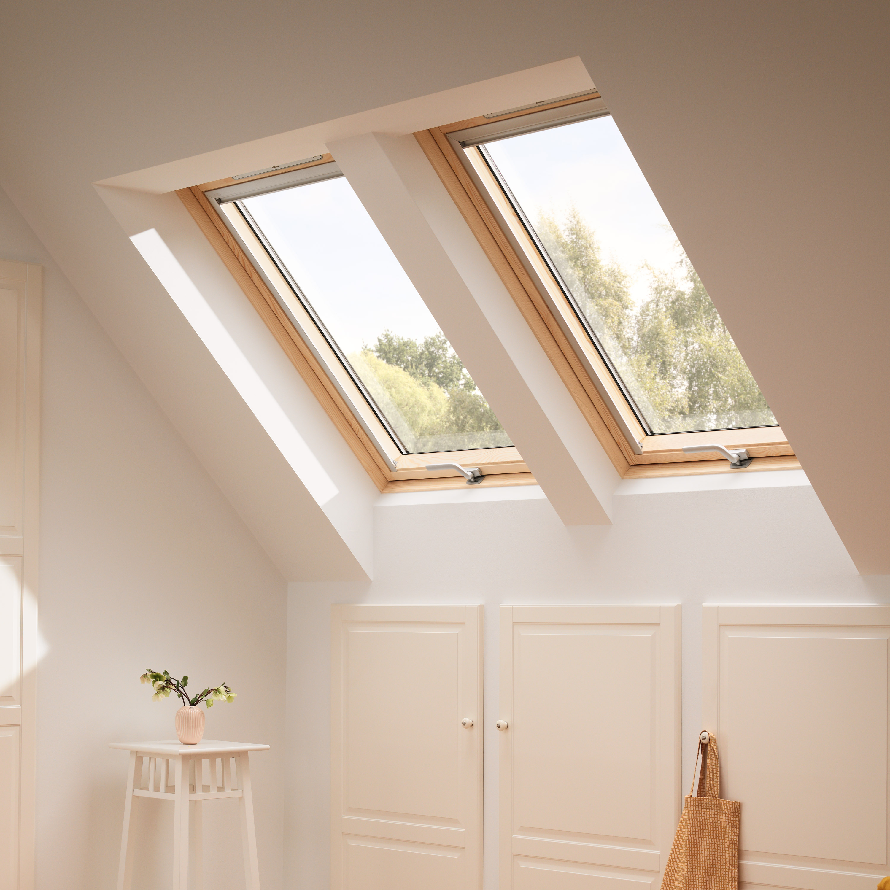 VELUX Schwingfenster GZL MK04 1051B Holz, Griff unten günstig kaufen ...