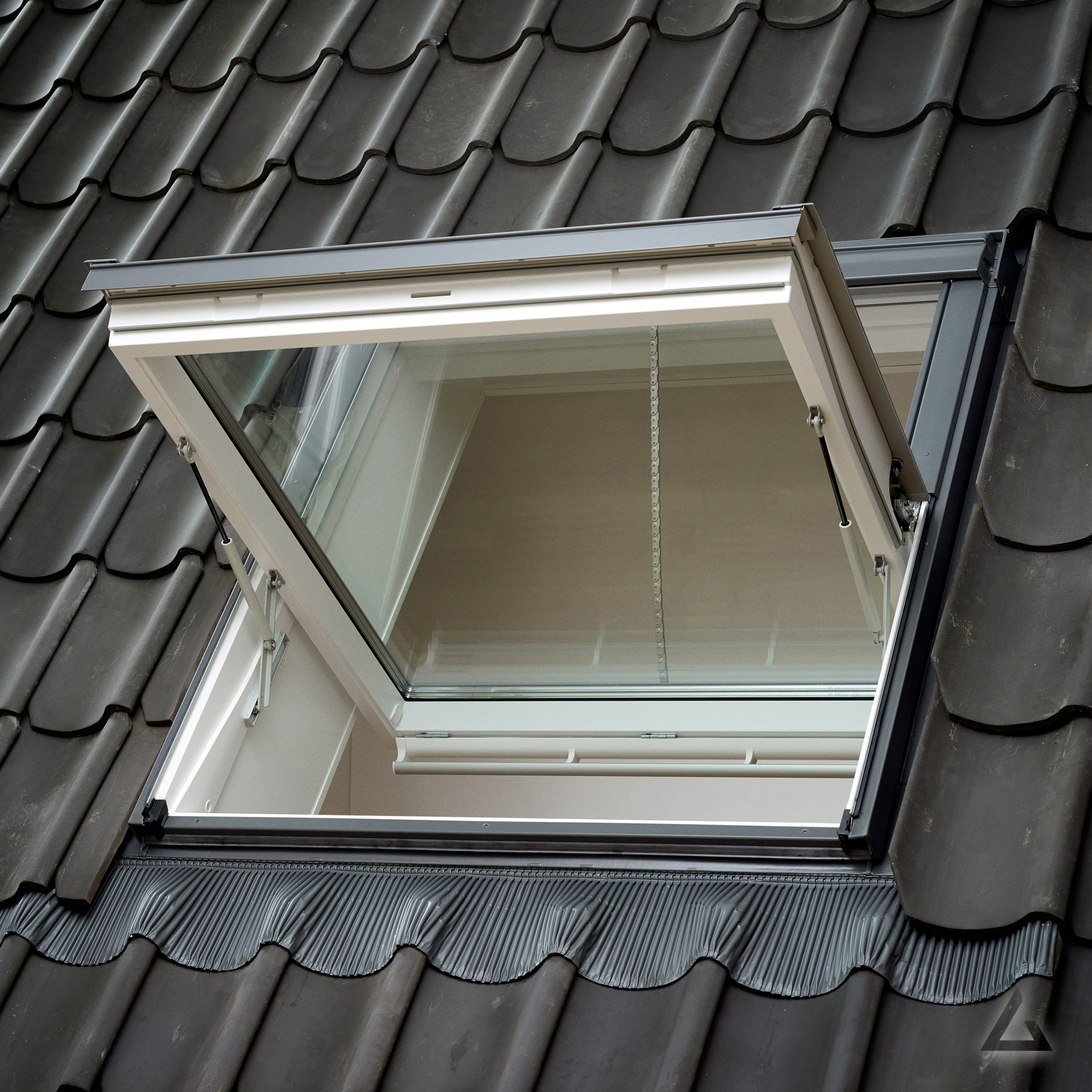 VELUX Rauchabzugsfenster GGL MK06 207040D weiß lackiert THERMO Alu ...