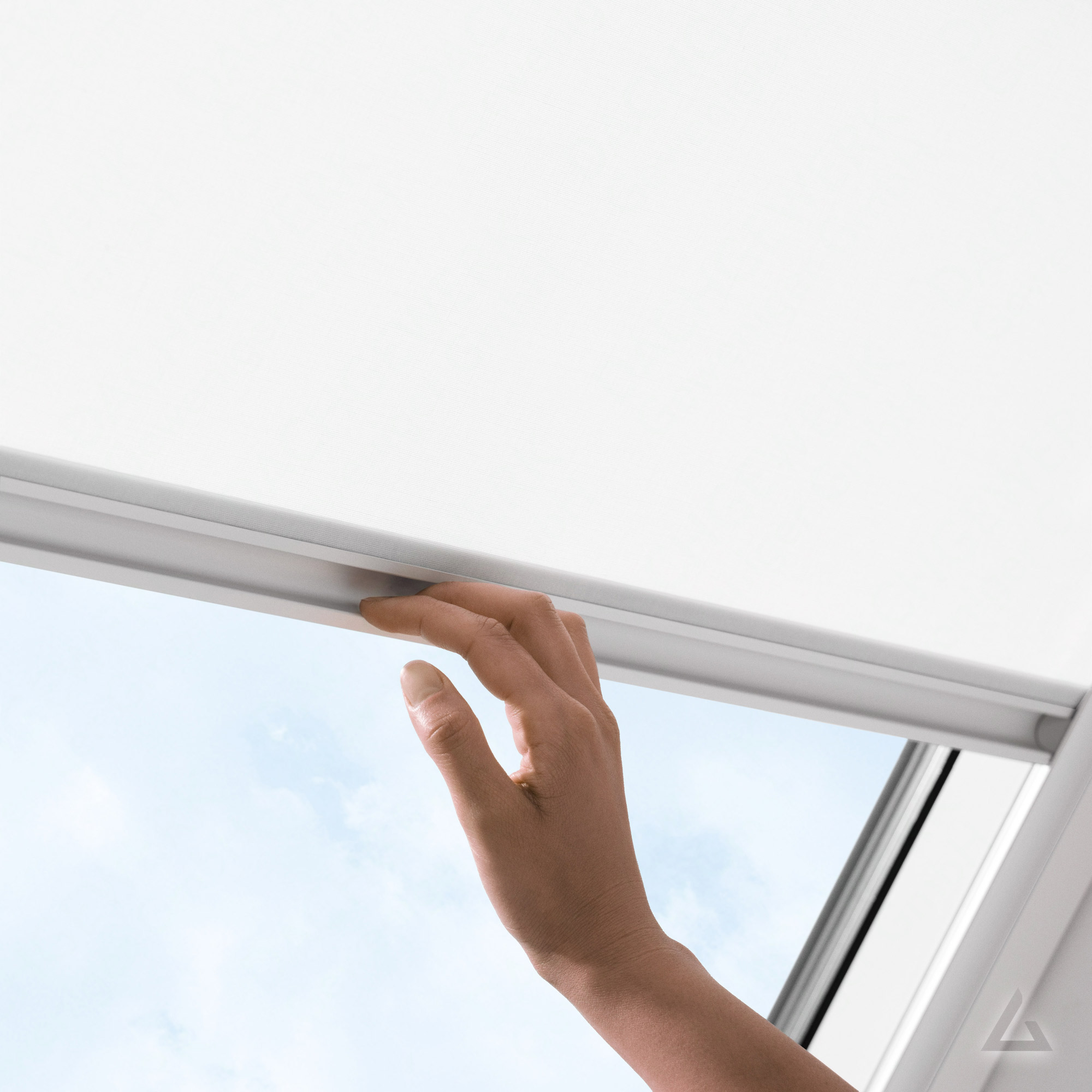 VELUX Rollo manuell RFL FK06 1086S Hellbeige, Schiene alu günstig ...